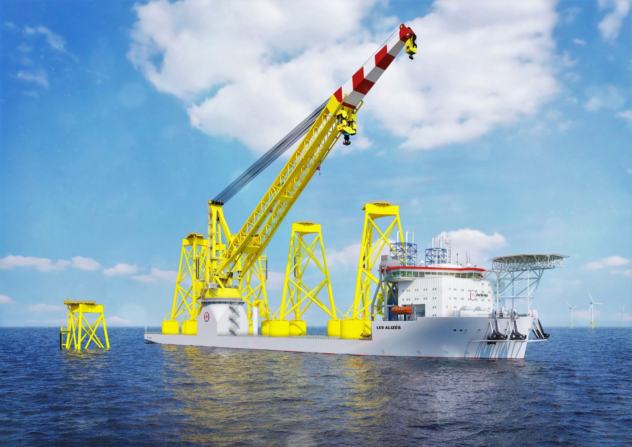 Les Alizés 5,000t吊【建造中】 | Crane Vessels