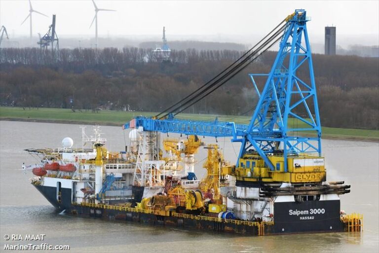 Saipem 3000 2,177t吊 | Crane Vessels